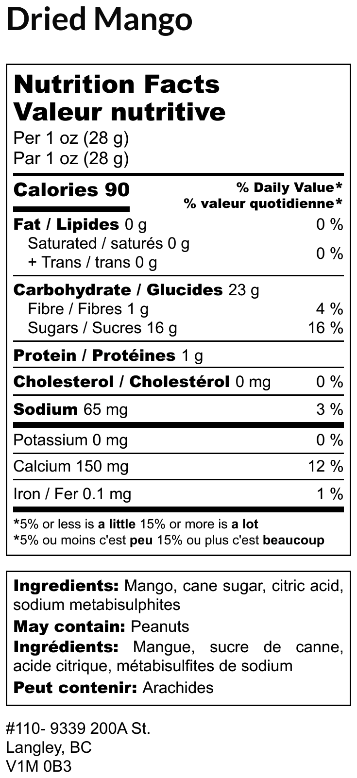 Honey Mango Slices - Sweetened – Ayoub's Dried Fruits & Nuts