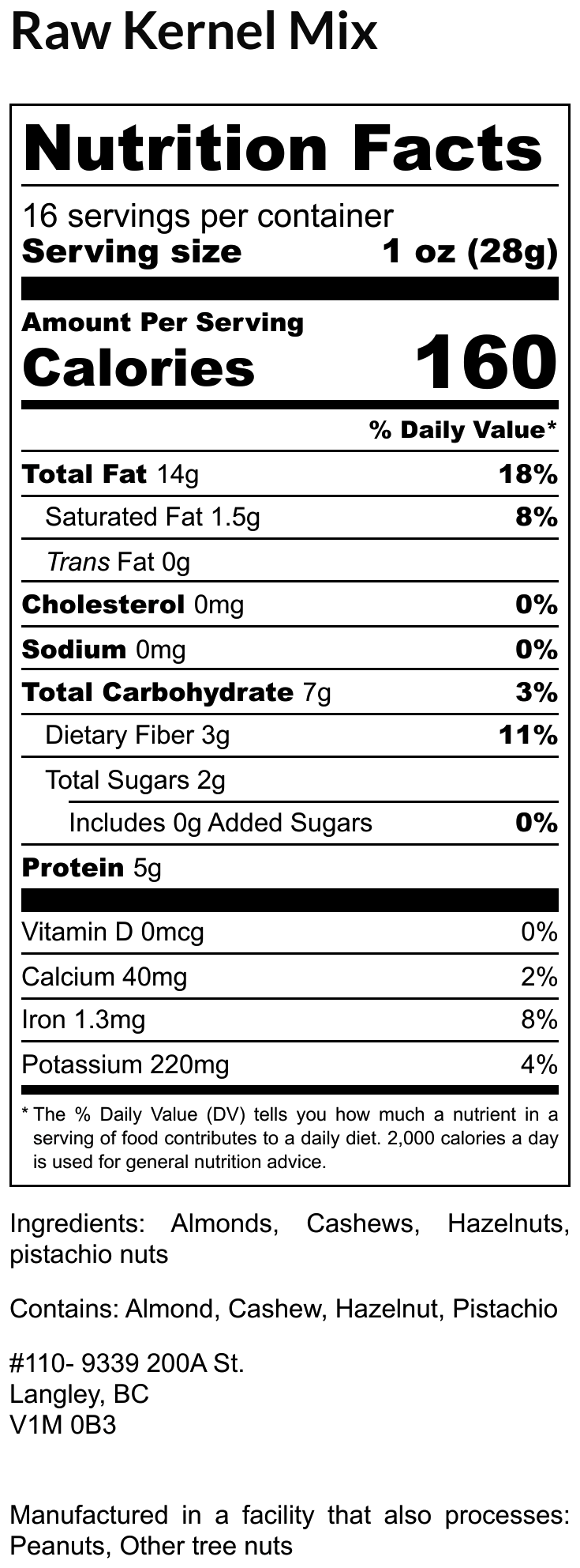 Kernel Mix - Raw – Ayoub's Dried Fruits & Nuts