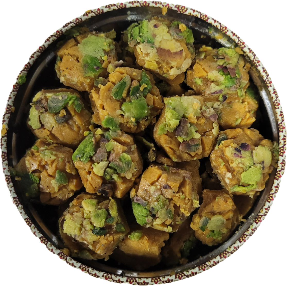 Pistachio Butter Brittle Cube – Ayoub's Dried Fruits & Nuts